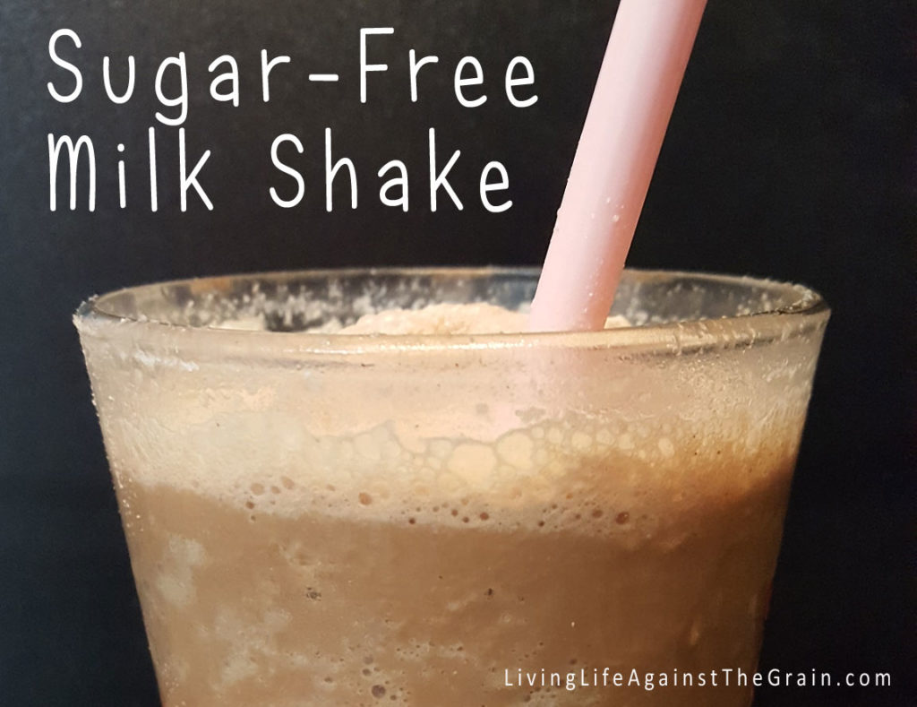 Sugar-Free Chocolate Milk Shake - Living Life Against The Grain